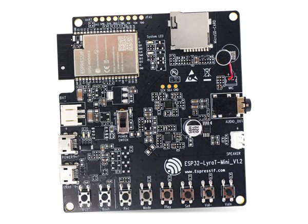 Esp32 Lyrat Mini V1 2 Audio Development Board Espressif Systems Mouser