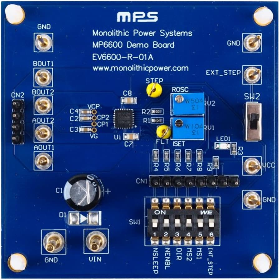 EV6600-R-01A Motor Driver Evaluation Board - MPS | Mouser